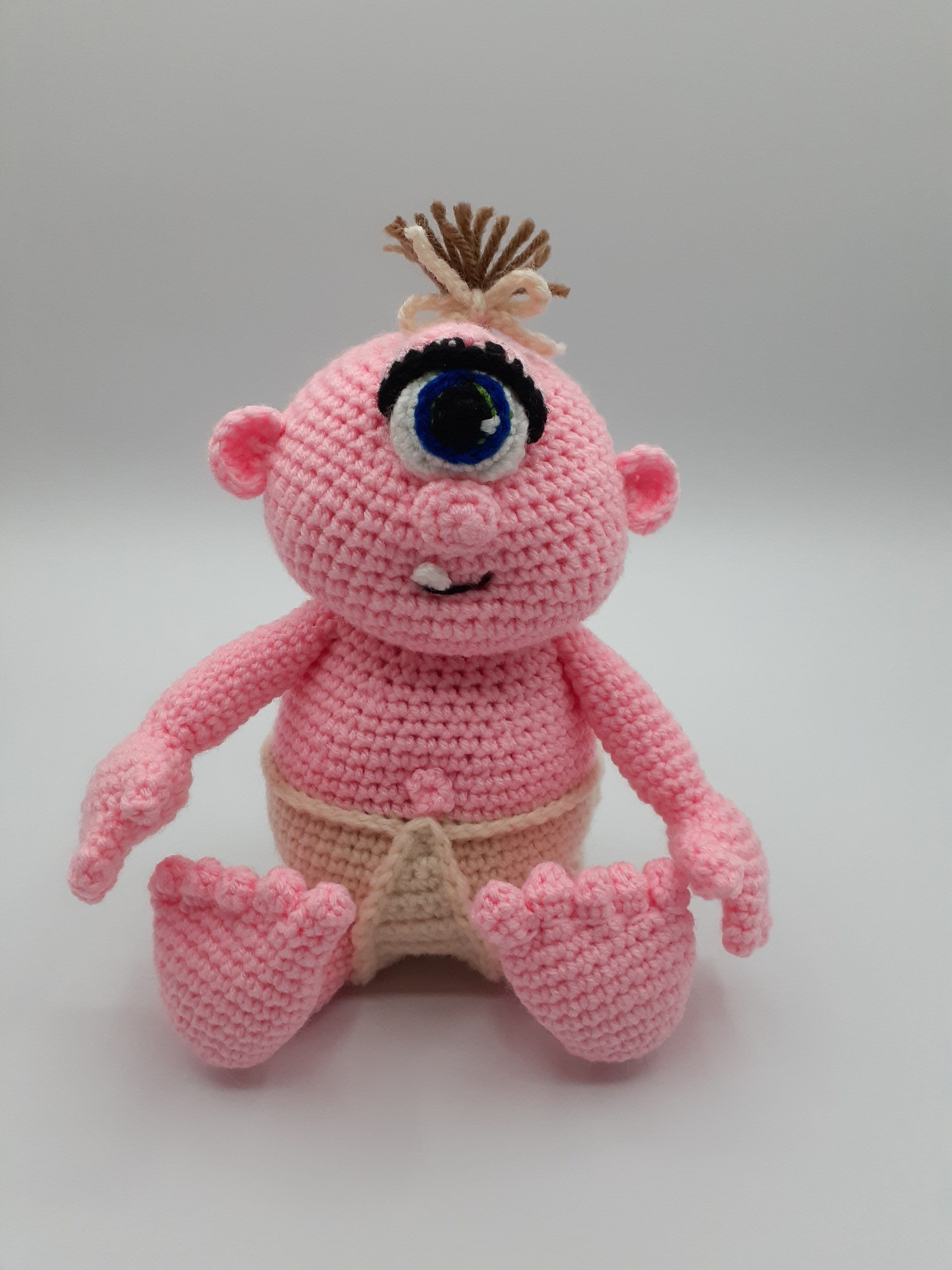Cecil the Baby Cyclops Crochet Amigurumi Pattern - Etsy