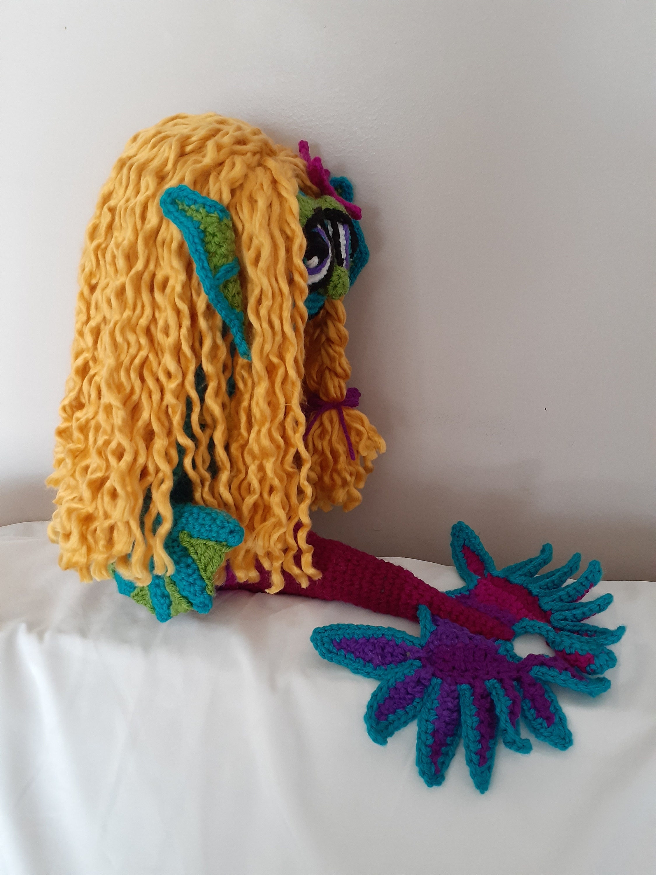 Aqua the Water Sprite Crochet Amigurumi Pattern by Debbie Ouellet - Etsy