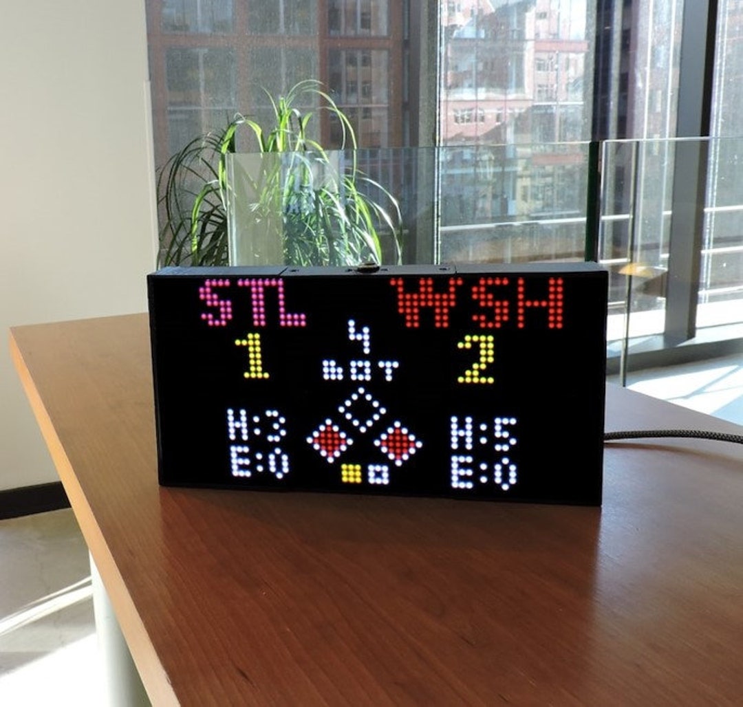 GLANCE LED Live Sport Stock Crypto LED Ticker Sport Lover - Etsy