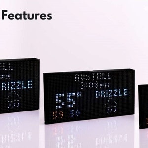 GLANCE LED TICKER | Real-time Sports Stock Crypto Ticker 50+ Apps No ...