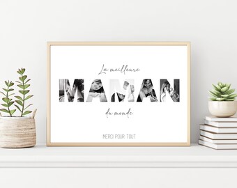 DIY Mom Poster DIY Mom Photo Poster Editable Canva Poster by Les Petits ...