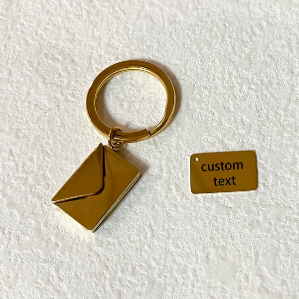 Hidden Name Keychain - Etsy