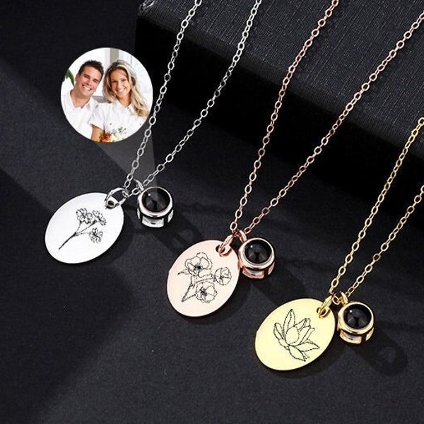 Personalized Photo Necklace - Etsy
