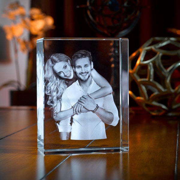 Crystal Photo Cube - Etsy