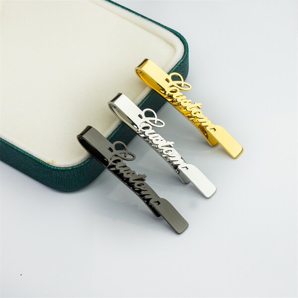 Personalized Tie Clip - Etsy