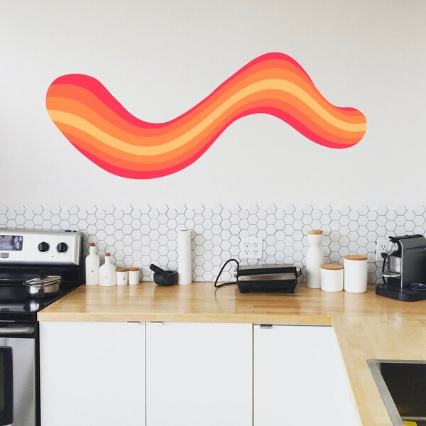 Waves Wall Decal - Etsy