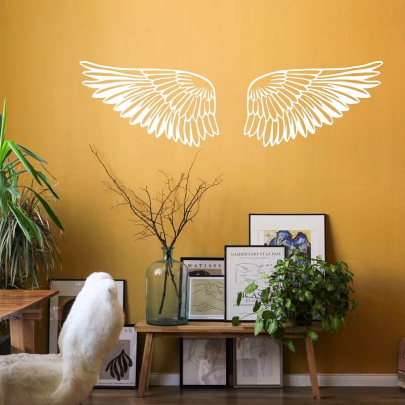 Angel Wall Decal - Etsy