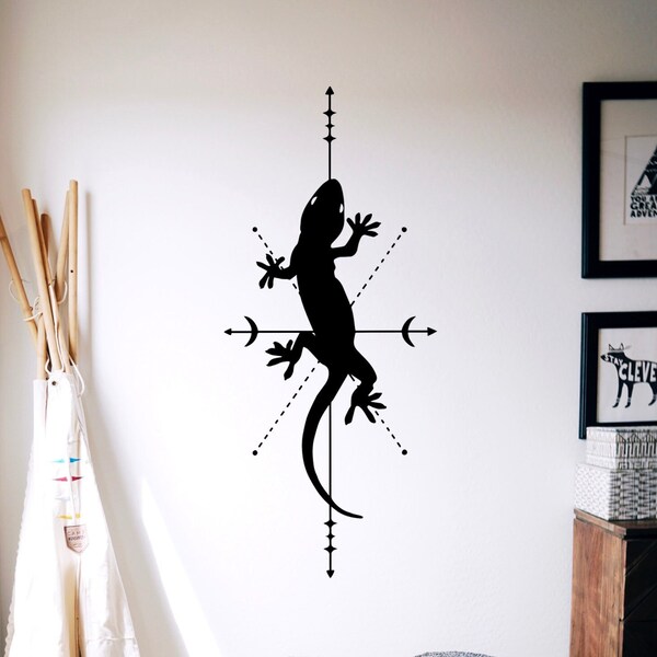Lizard Wall Decals - Etsy