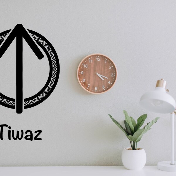 Tiwaz Rune - Etsy