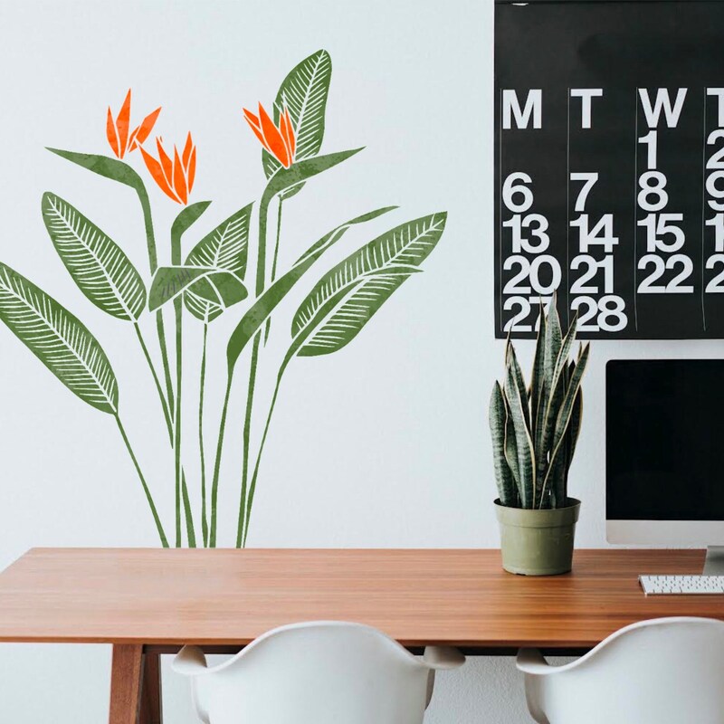 Plant Wall Decals - Etsy