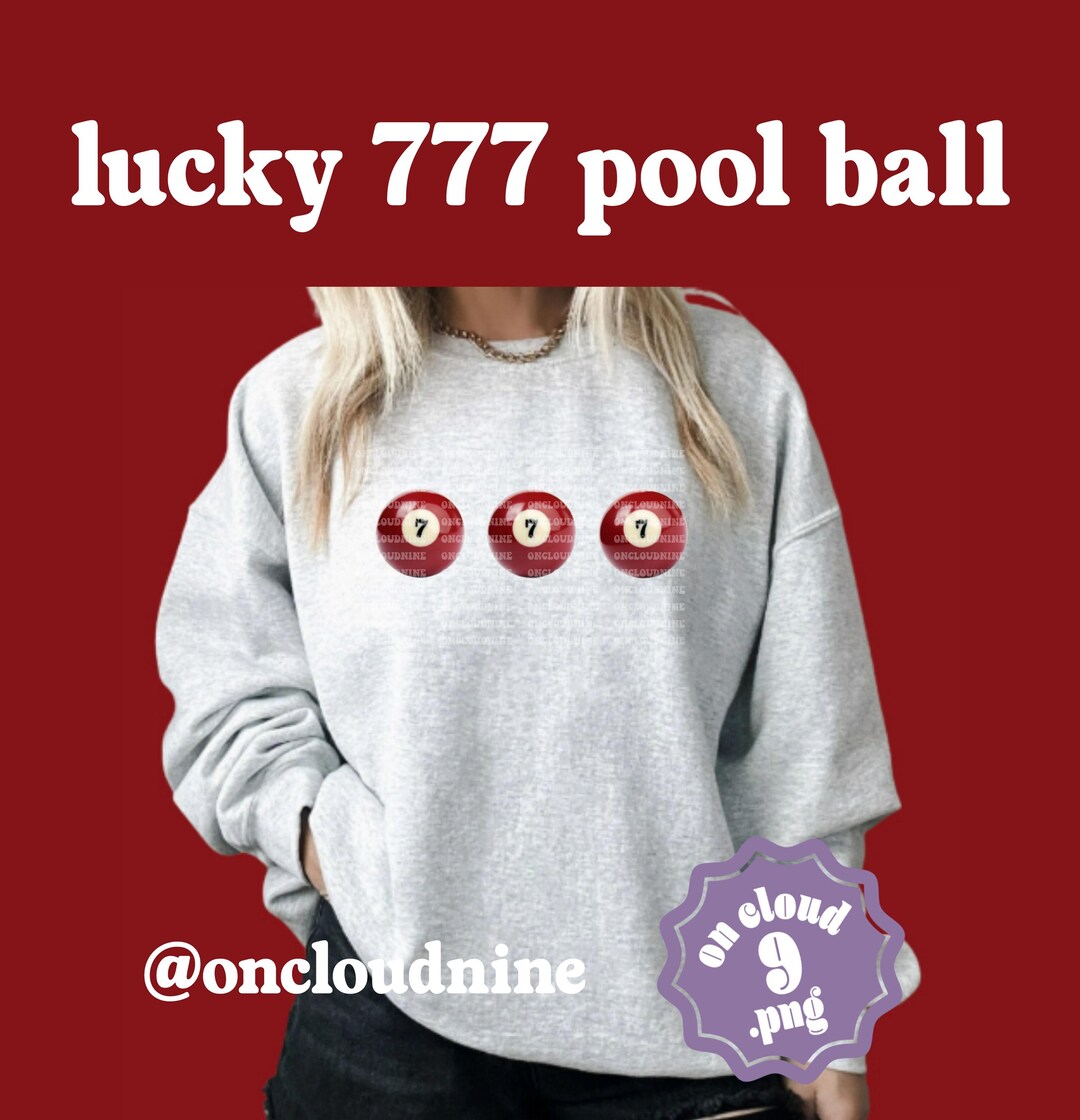 Lucky 777 Png, St Patricks Day Png, Lucky Png, Pool Ball Png, St ...