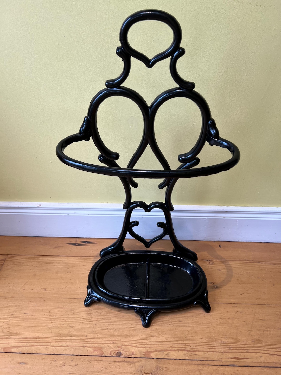 Antique Victorian Cast Iron Hall Stick Umbrella Stand - Etsy
