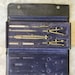 Vintage Geometry and Technical Drawing Set in Original Leather Case - Etsy