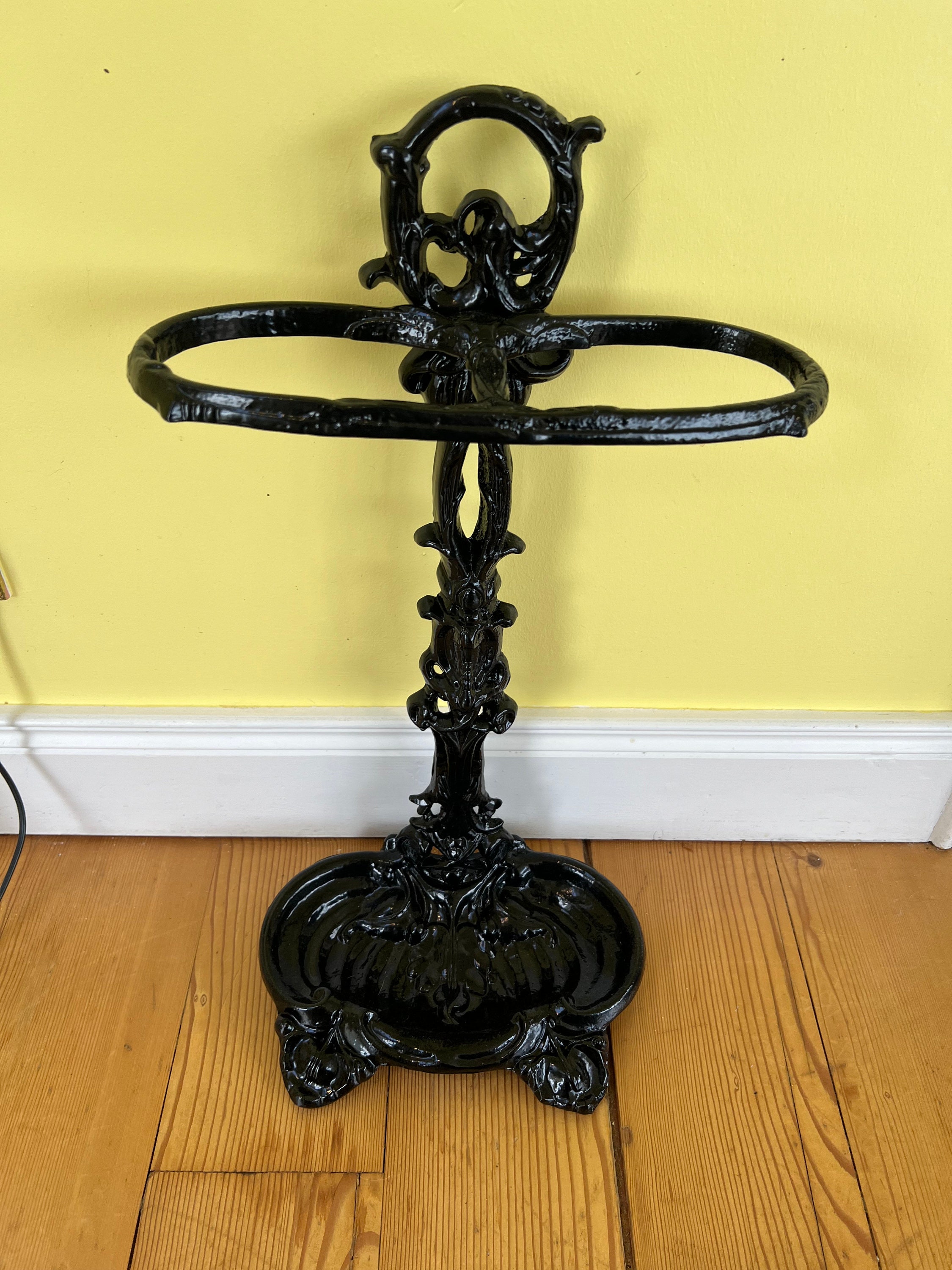Antique Victorian Cast Iron Hall Stick and Umbrella Stand - Etsy