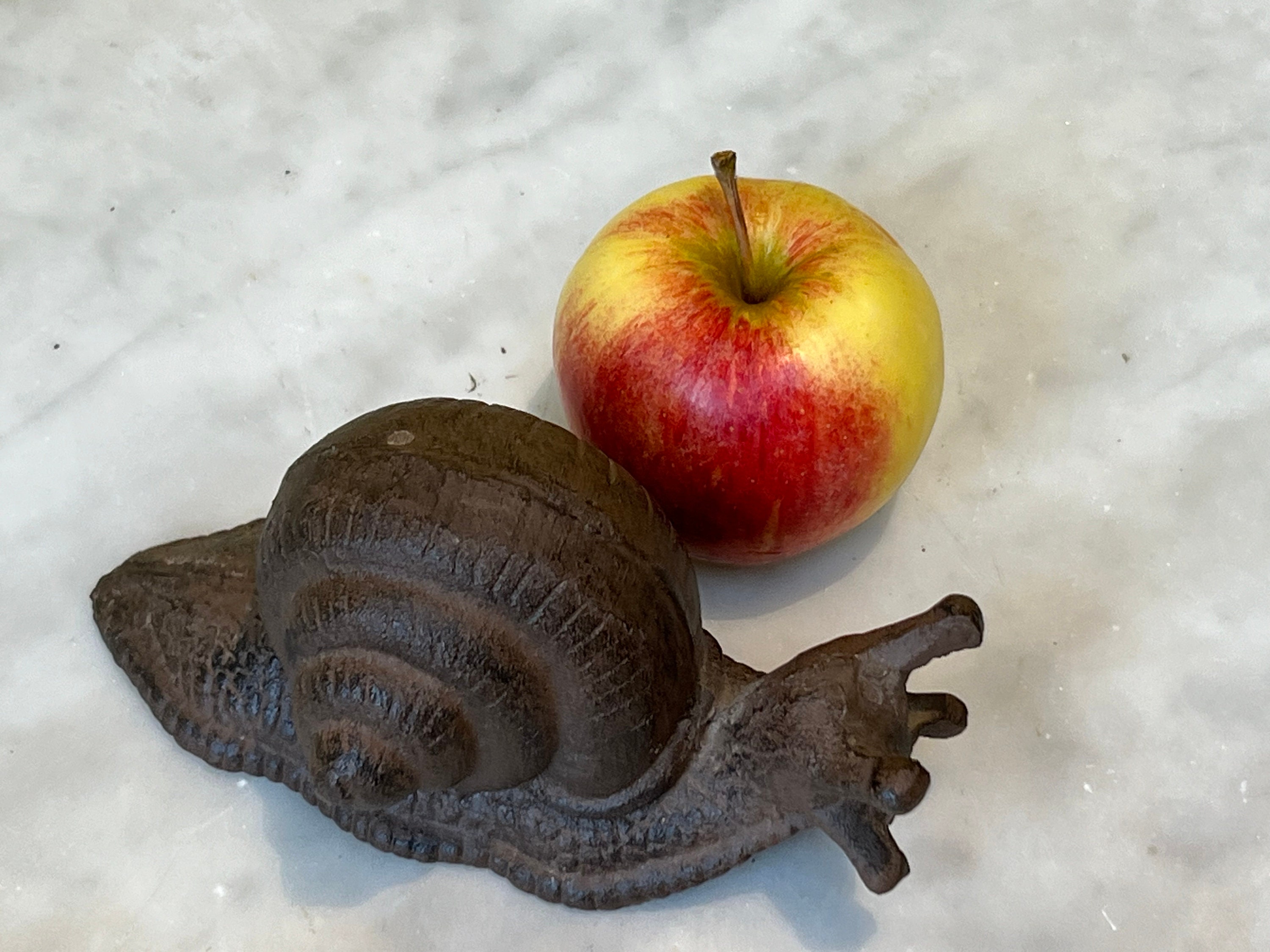 Antique Victorian Cast Iron Snail ! - Etsy