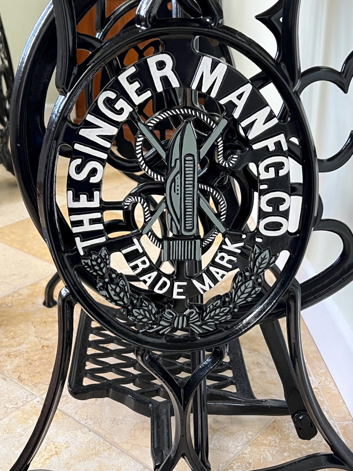 Antique Victorian Hall, Consol, Conservatory or Kitchen Table Made From ...