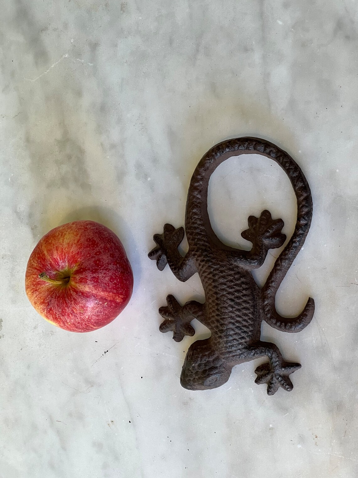 Antique Victorian Cast Iron Lizard Ornament - Etsy
