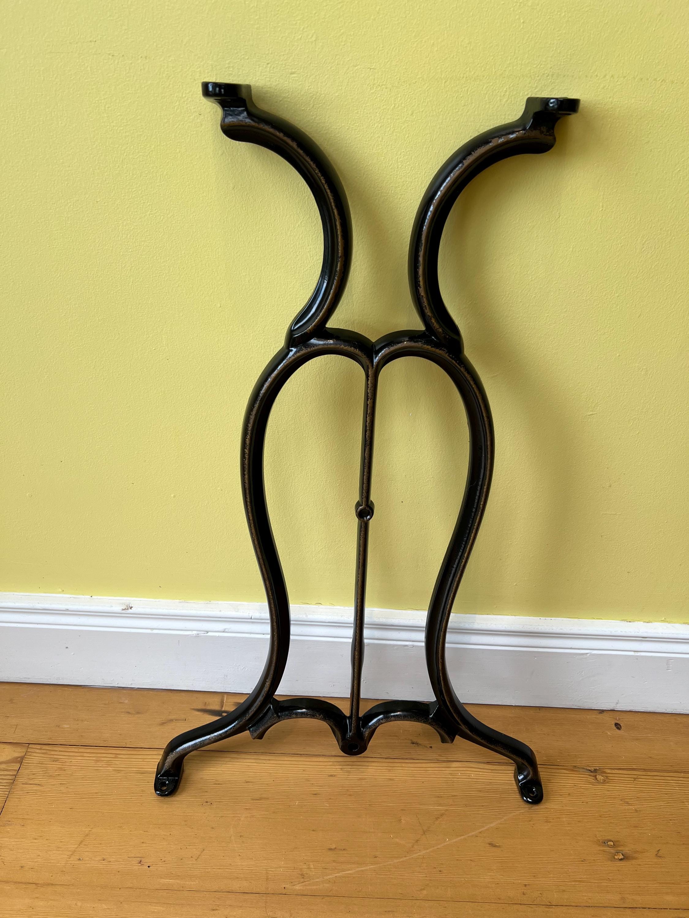 Antique Victorian Cast Iron Hall, Consol or Patio Table - Etsy