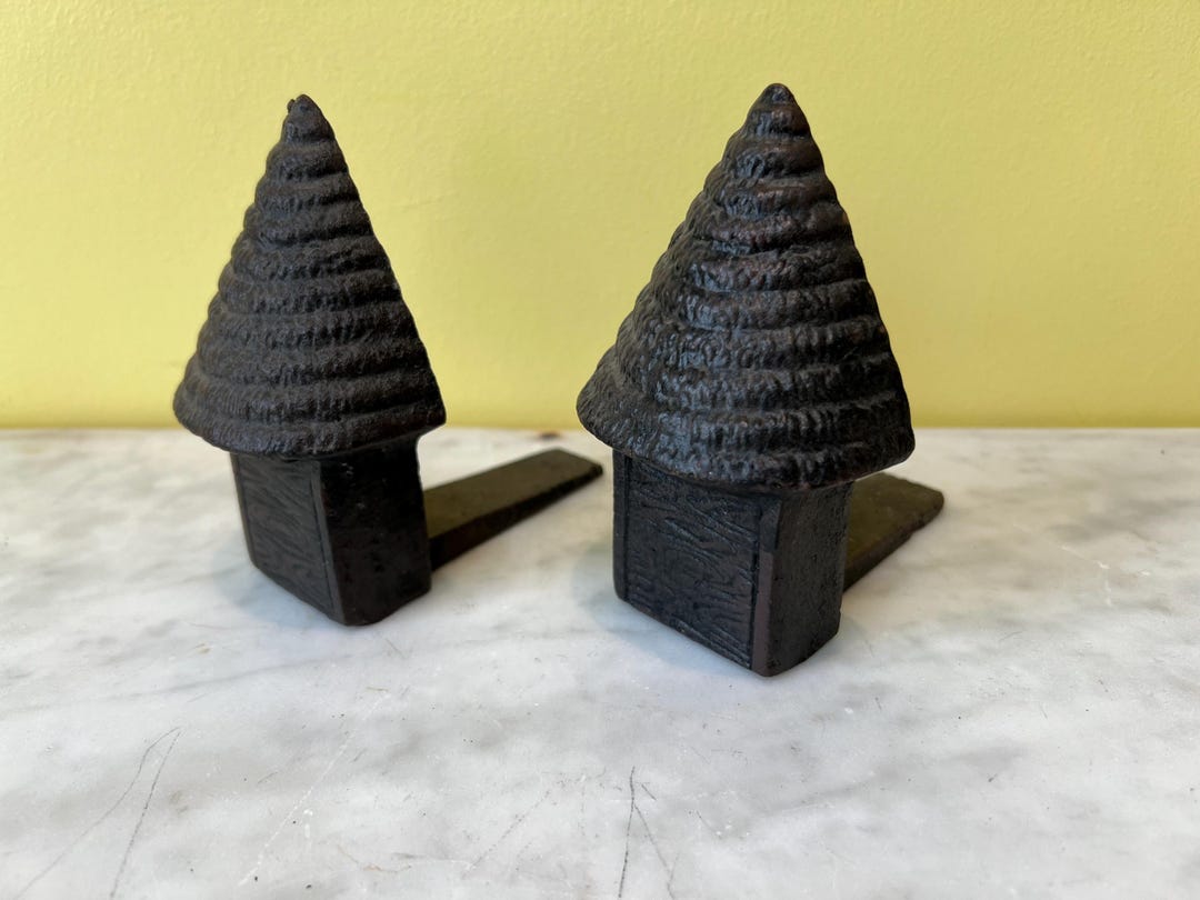 Pair of Cast Iron 'bee-hive' Door Wedges - Etsy