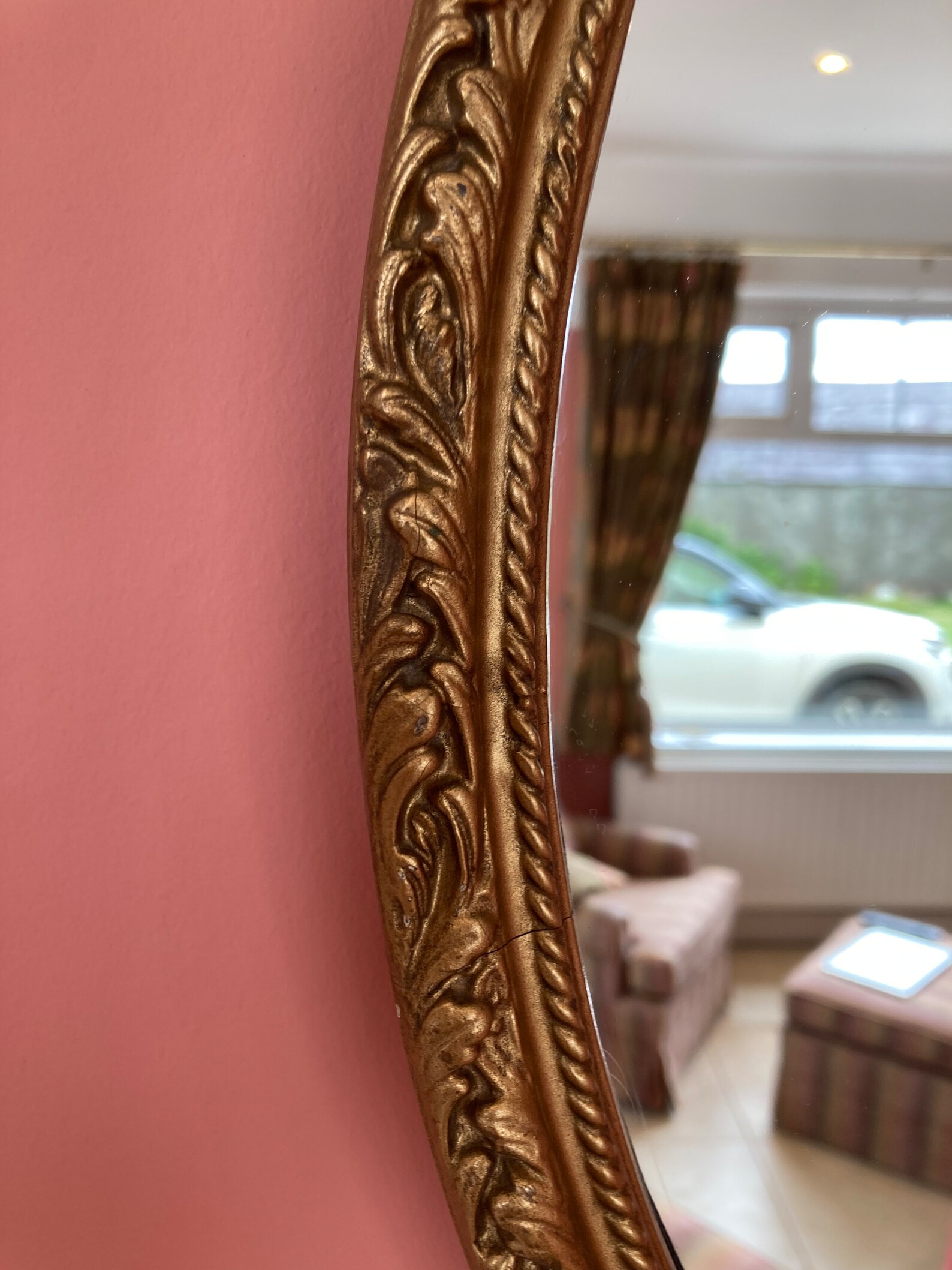 Georgian Style Gilded Mirror - Etsy