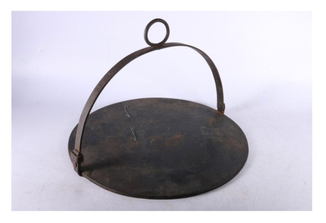 Antique Victorian Cast Iron, Gypsy Griddle - Etsy