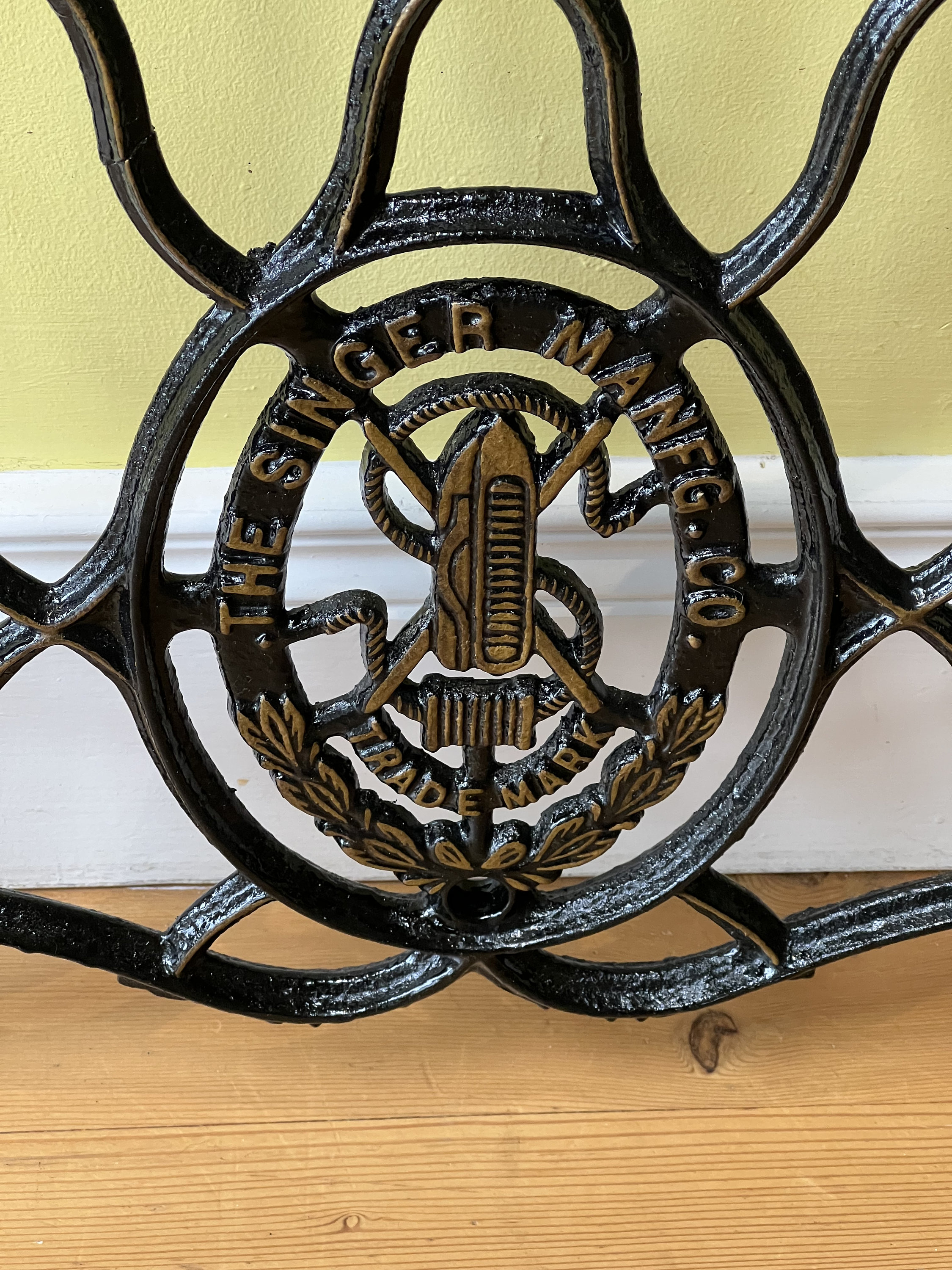 A Beautifully Restored and Highlighted Pair of Vintage Singer Sewing ...