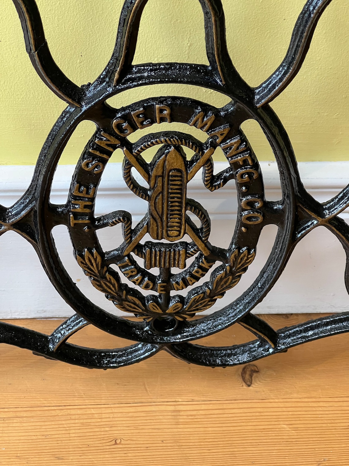 A Beautifully Restored and Highlighted Pair of Vintage Singer Sewing ...