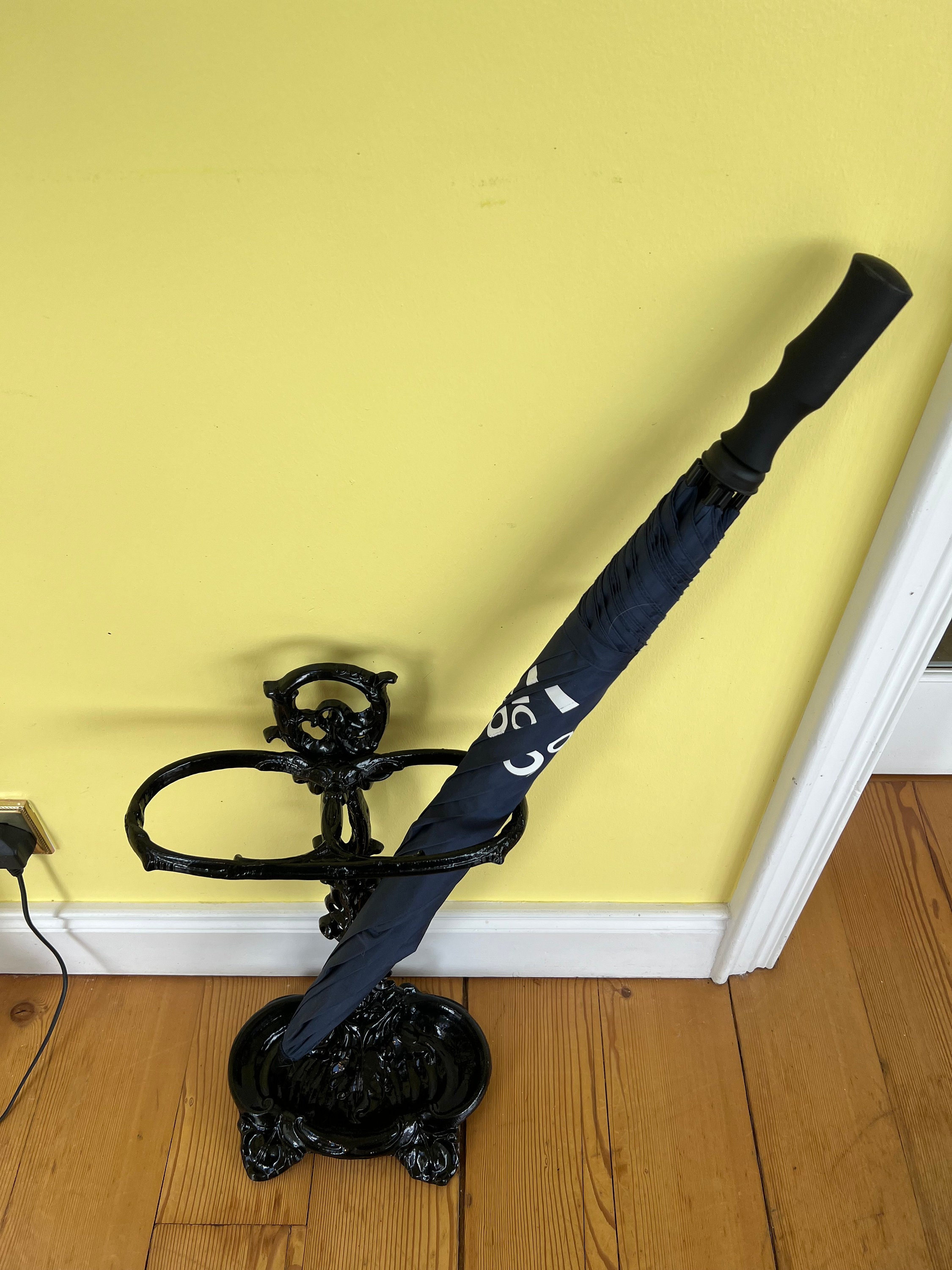 Antique Victorian Cast Iron Hall Stick and Umbrella Stand - Etsy