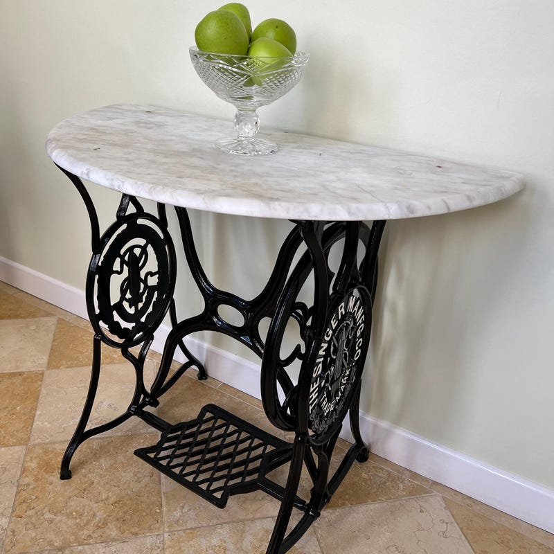 Antique Sewing Machine Table - Etsy