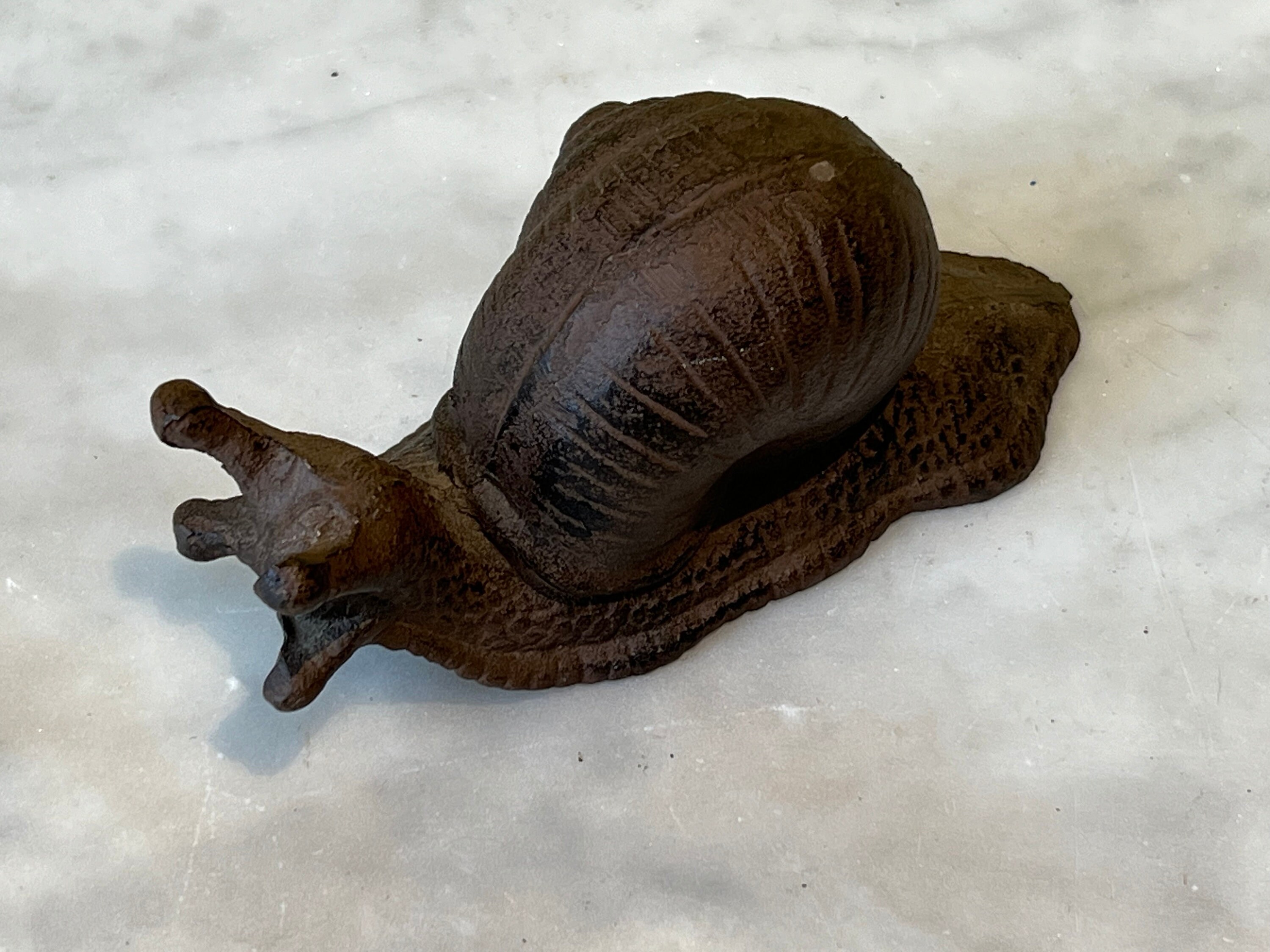 Antique Victorian Cast Iron Snail ! - Etsy