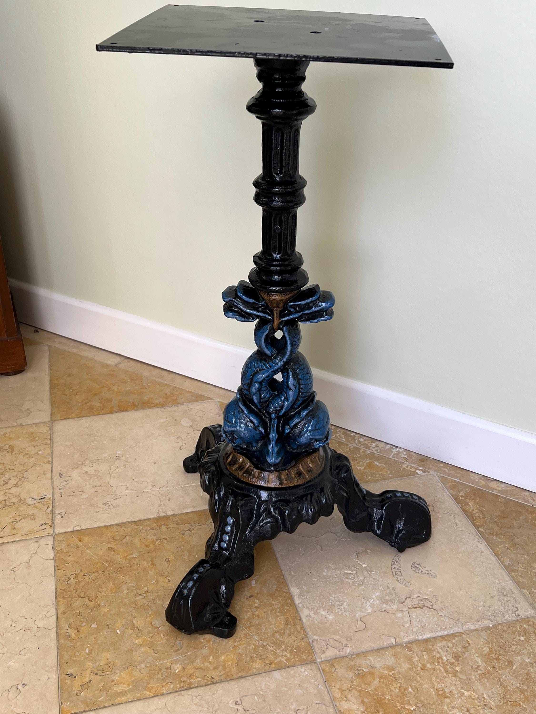 Antique Victorian Cast Iron 'sea Monster' Bistro Occasional Table - Etsy