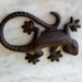 Antique Victorian Cast Iron Lizard Ornament - Etsy