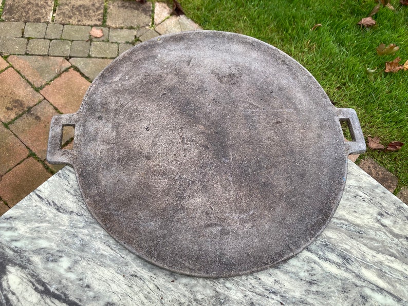 Antique Victorian Gypsy Cast Iron Side Handled Cooking Platter - Etsy