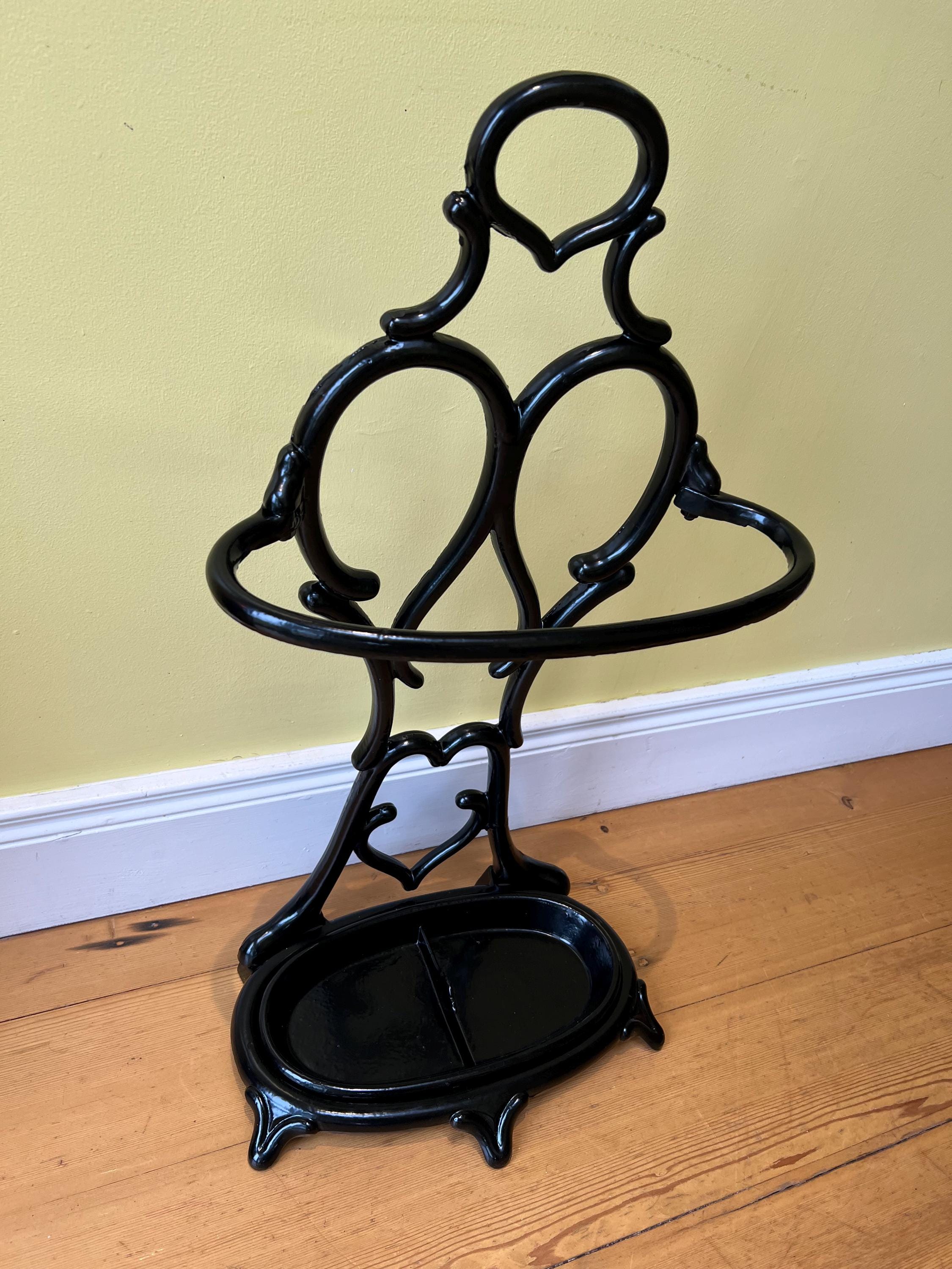 Antique Victorian Cast Iron Hall Stick Umbrella Stand - Etsy