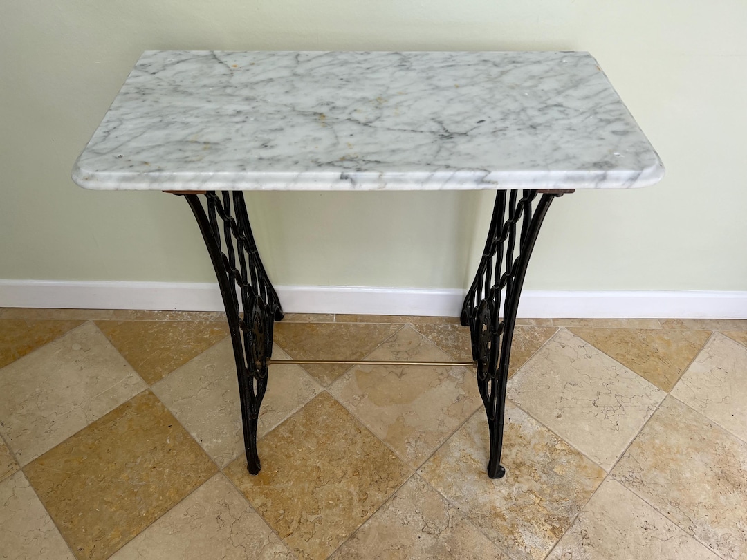 A Beautifully Restored, Singer Sewing Stand Inspired, Hall, Consol ...