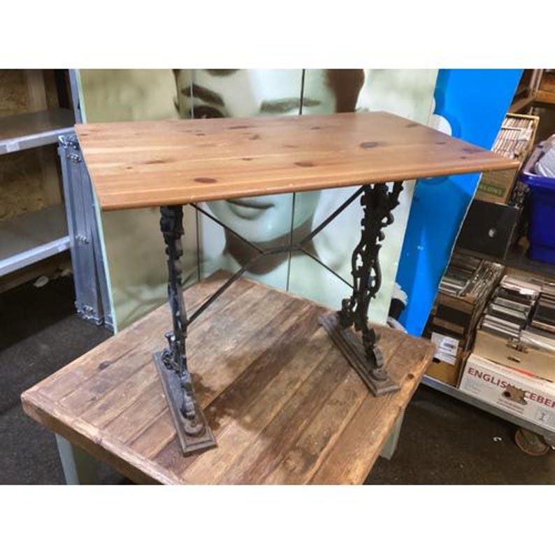 Rare and Beautiful Antique Victorian Hand Painted Cast Iron Hall ...