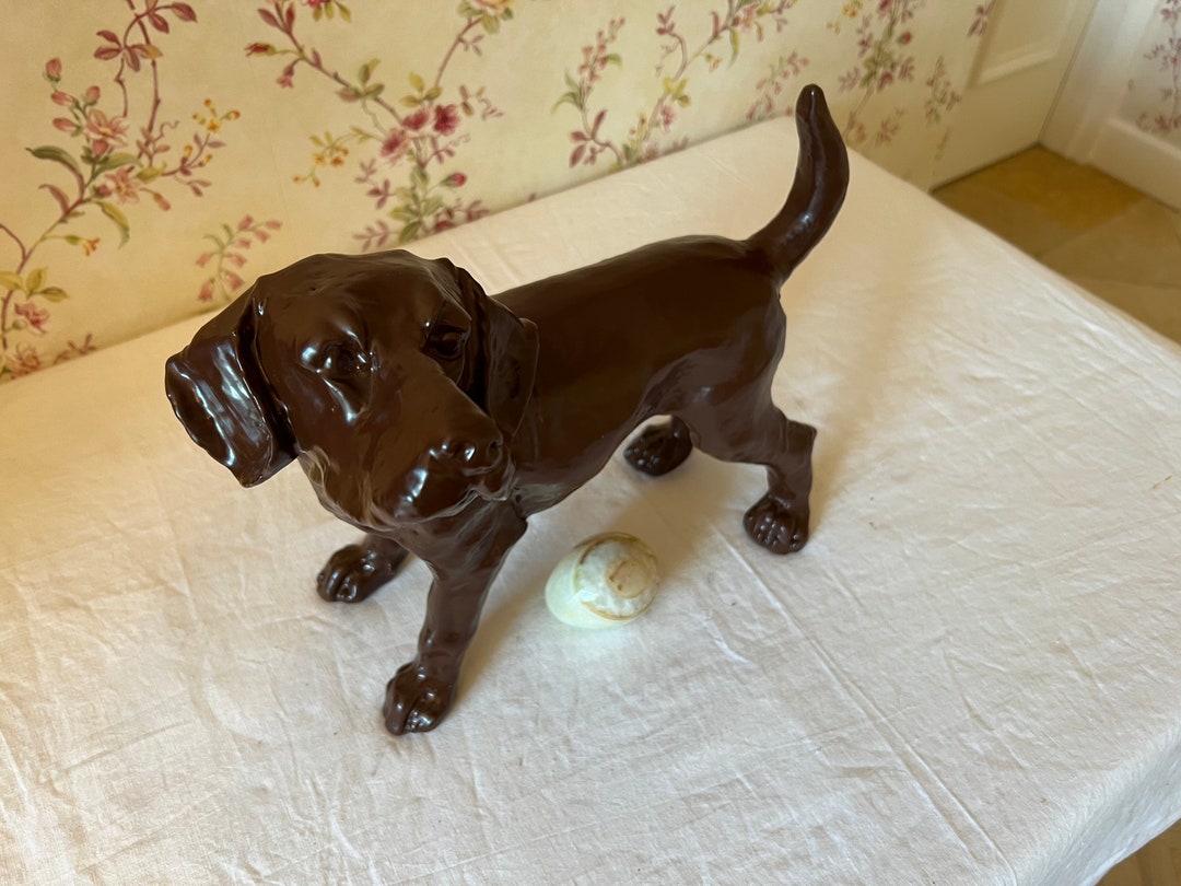 Antique Victorian Cast Iron Figure of a Labrador Dog. - Etsy