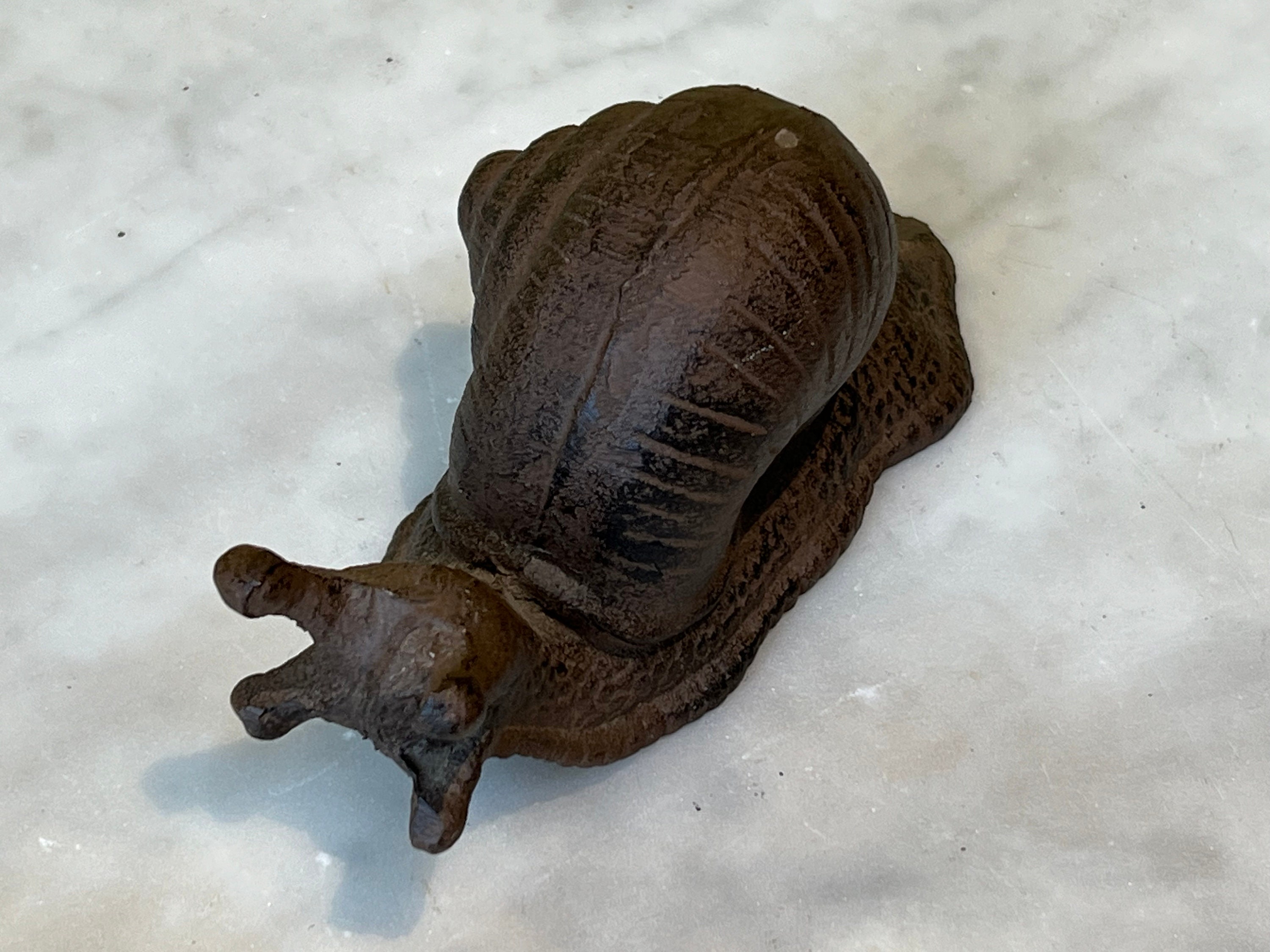 Antique Victorian Cast Iron Snail ! - Etsy