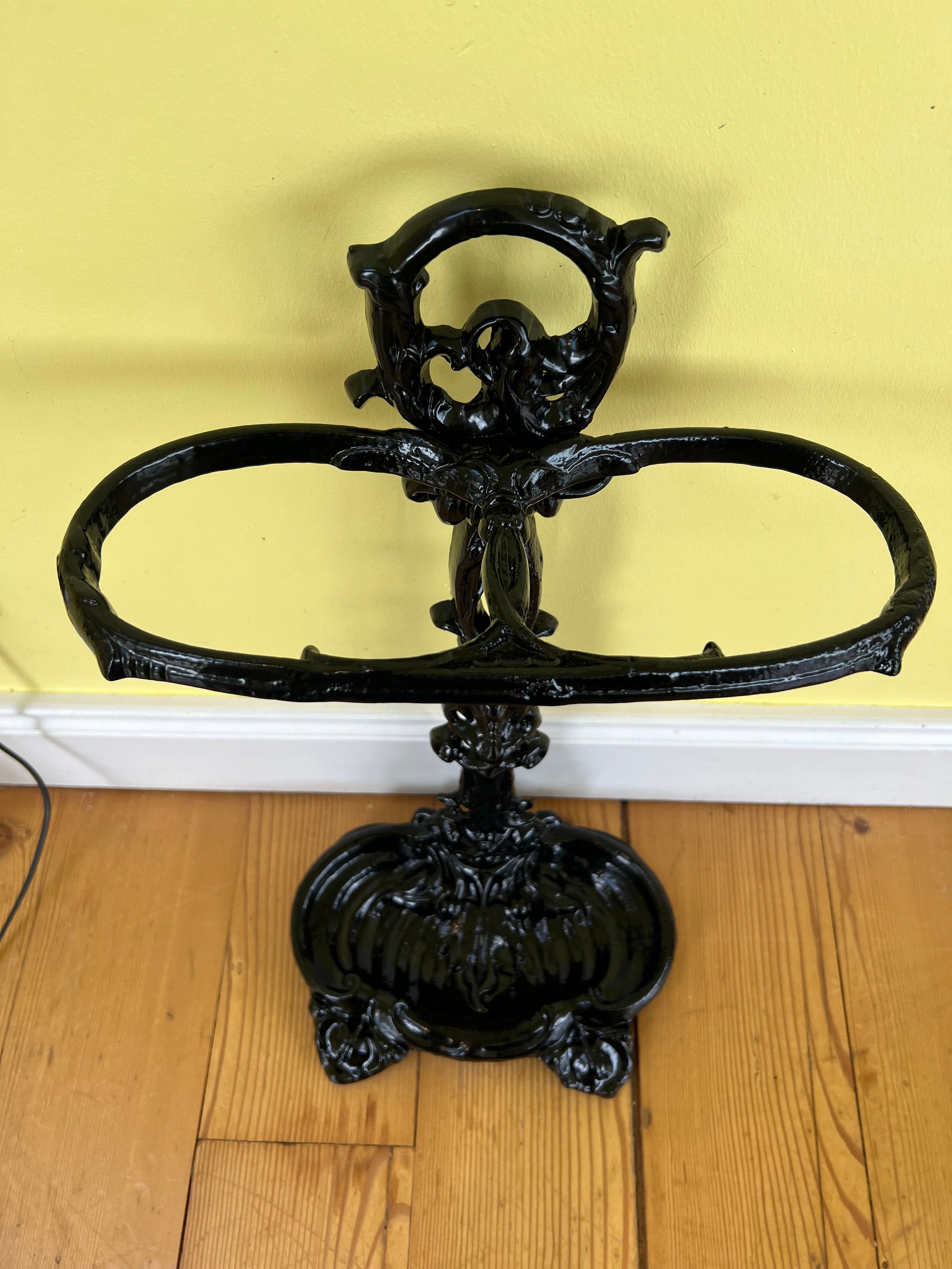 Antique Victorian Cast Iron Hall Stick and Umbrella Stand - Etsy