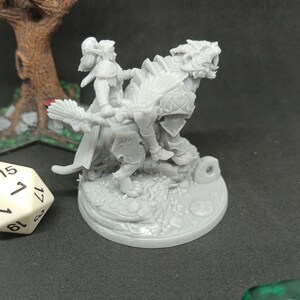 Night Elf Mounted Archer Hero Aos War Games Rol Dungeons and Dragons ...