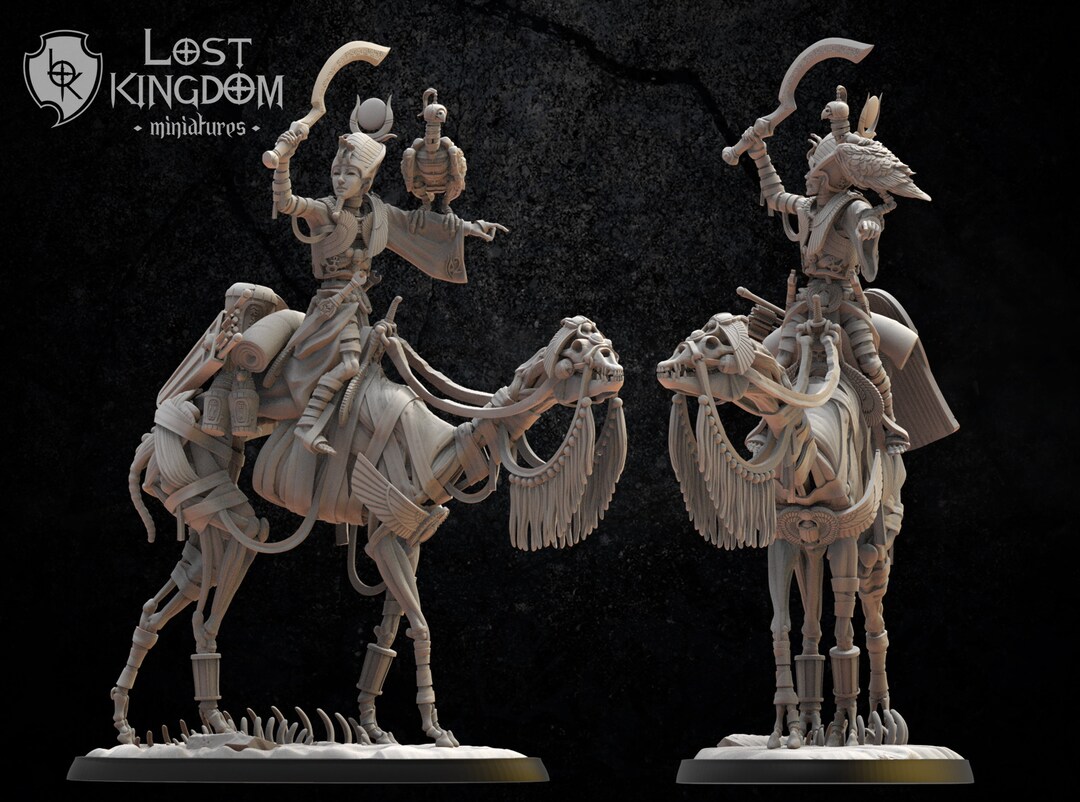 Camel Hero Egyptian Mummy Fighters Soldiers Sand Empire Tomb Aos War ...