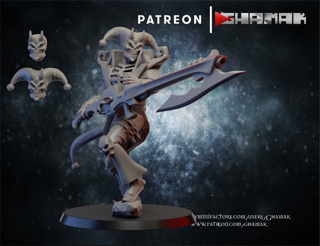 The Dark Jester Aos SCIFI War Games Dungeons Proxy Descent Role Dragons ...