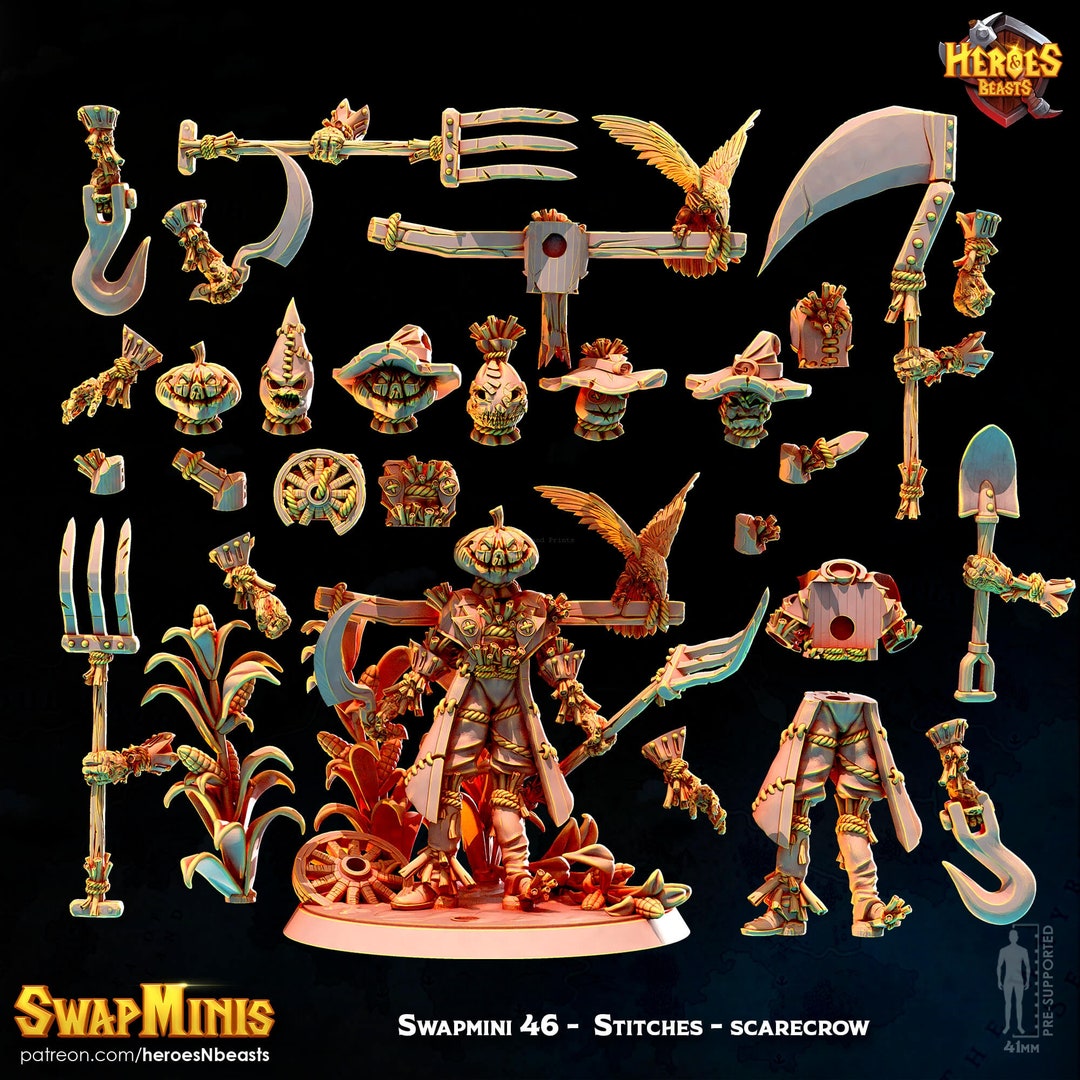 Stitches Scarecrow Aos War Games Role Playing Dungeons and Dragons ...