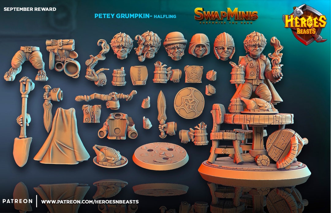 Petey Grumpkin Halfling Aos War Games Role Playing Dungeons and Dragons ...