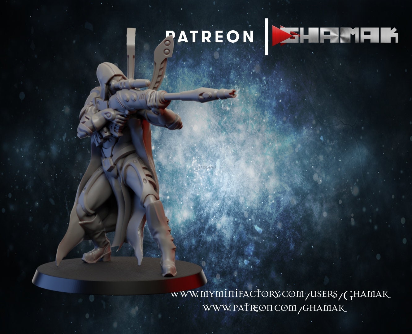 Scout Space Elf Ranger Sniper Assassin Olderone Aos SCIFI Wargames Role ...