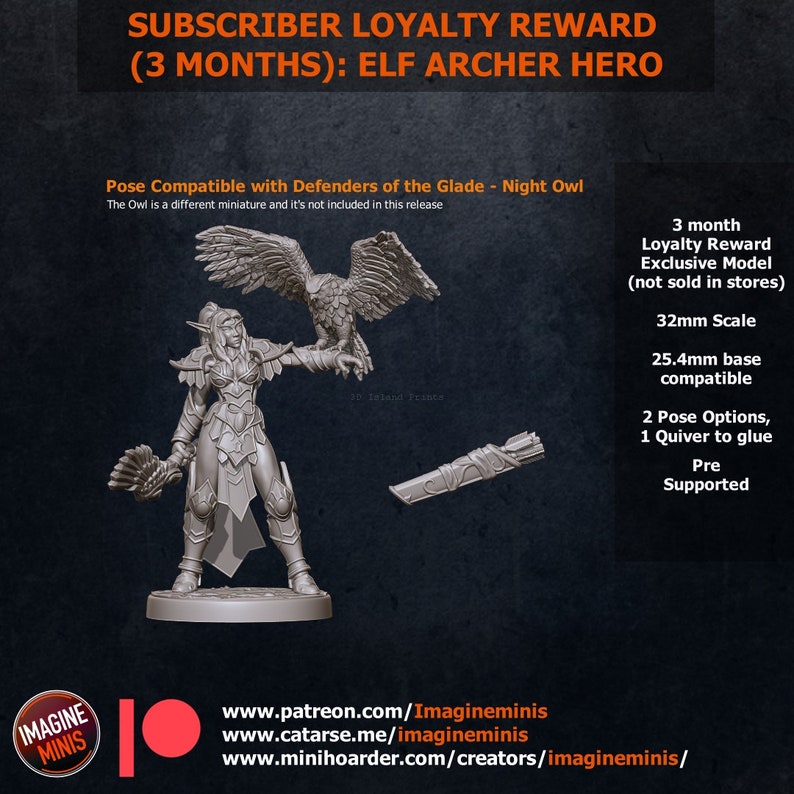 Elf Archer Hero Aos War Games Role Playing Dungeons and Dragons Proxy ...