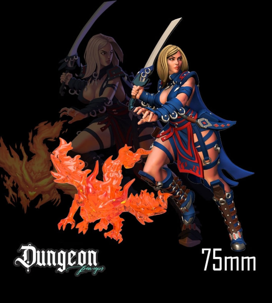 Female Magus Pinup Aos War Games Role Playing Dungeons and Dragons ...