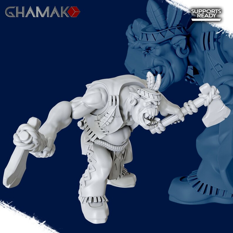 Native Orkz Orc Ork Aos SCIFI War Games Role Playing Dungeons and ...