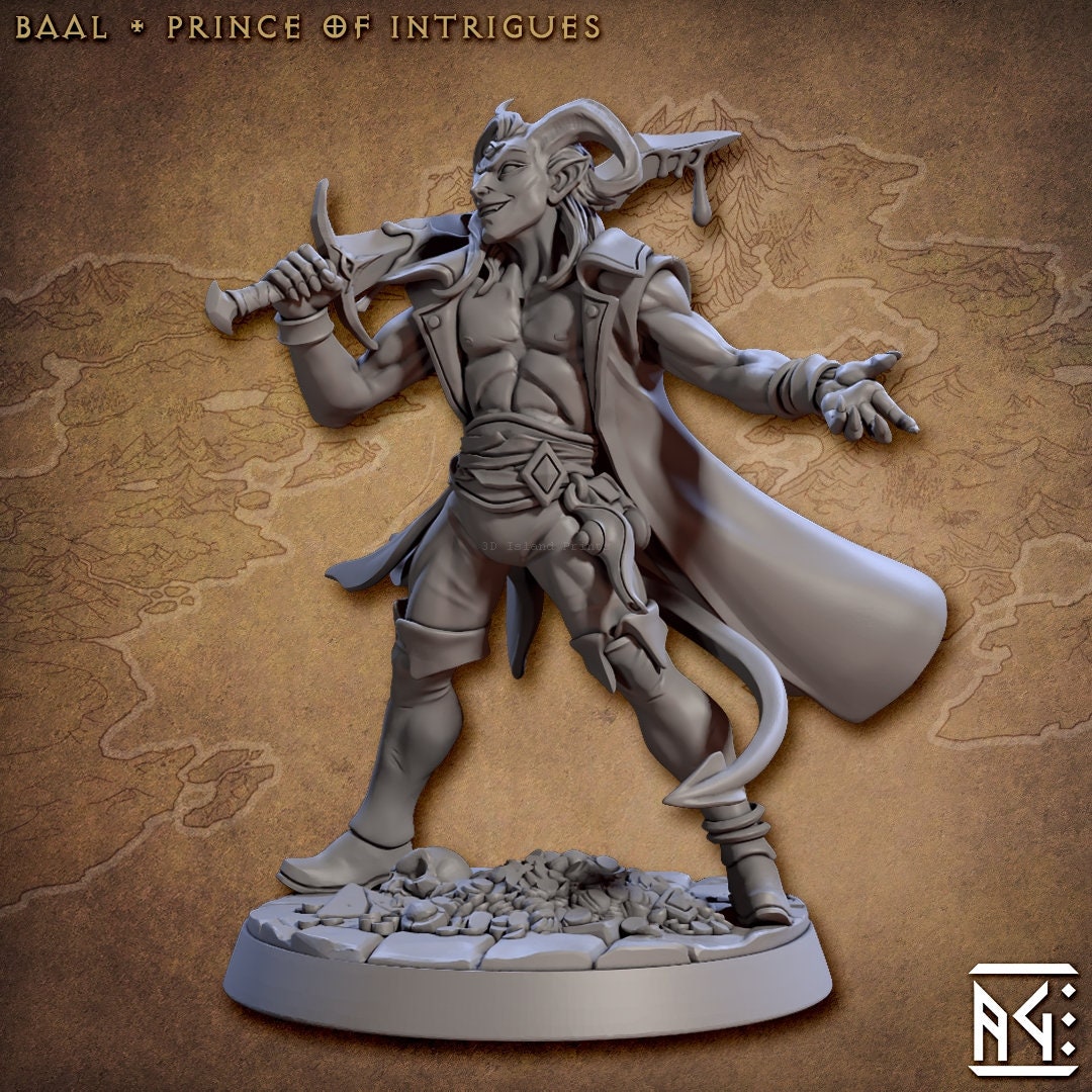 Baal - Prince of Intrigues Paladin Aos War Games Role Playing Dungeons ...