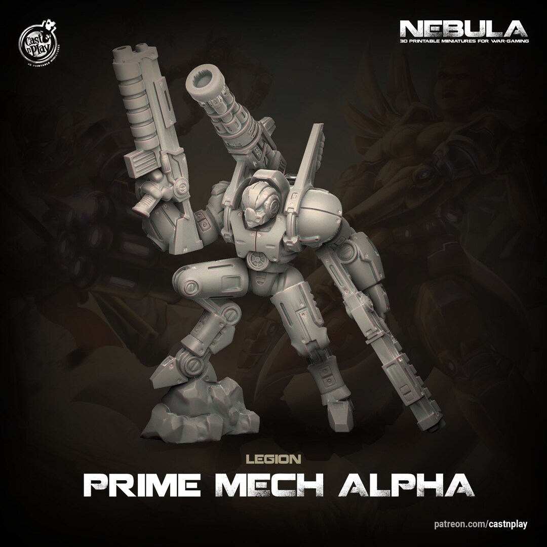 Prime Mech Alpha Space Communist Captain Far Sight Aos War Games Role ...